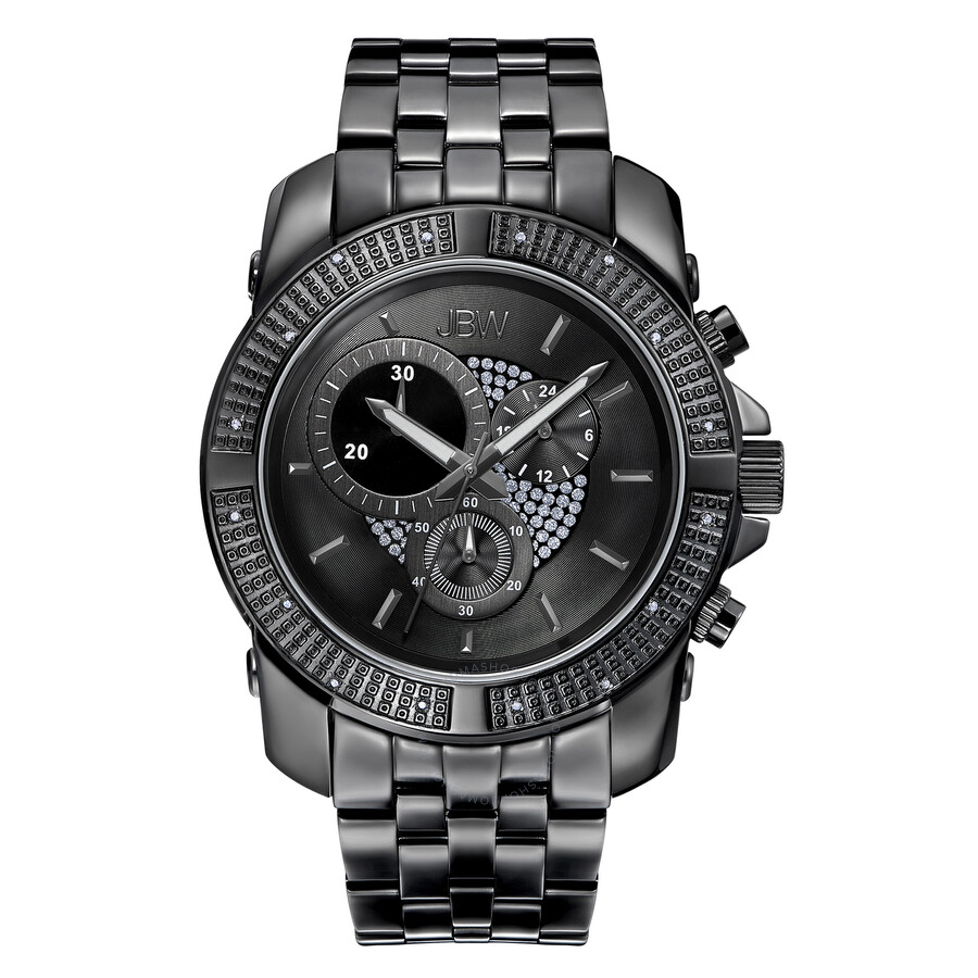 Black diamond watch, Watches for men, Chronograph watch men