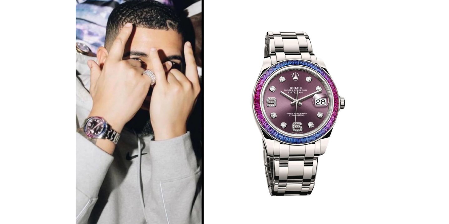 Drake's Extensive Rolex Collection
