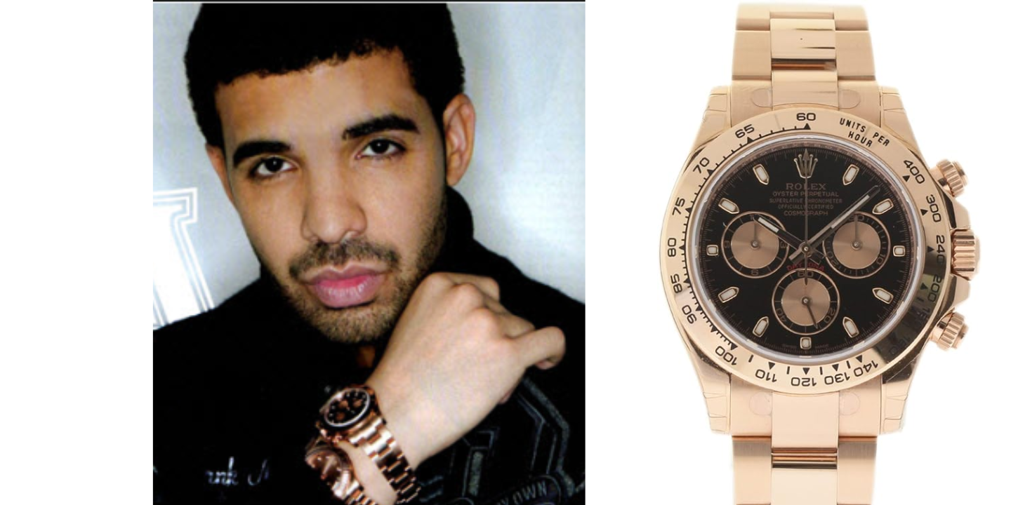 Drake's Extensive Rolex Collection