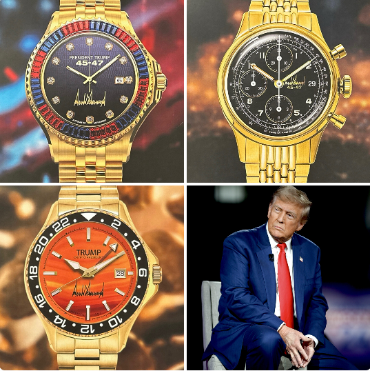 Donald Trump Just Dropped Colognes & Watches to Celebrate His ...