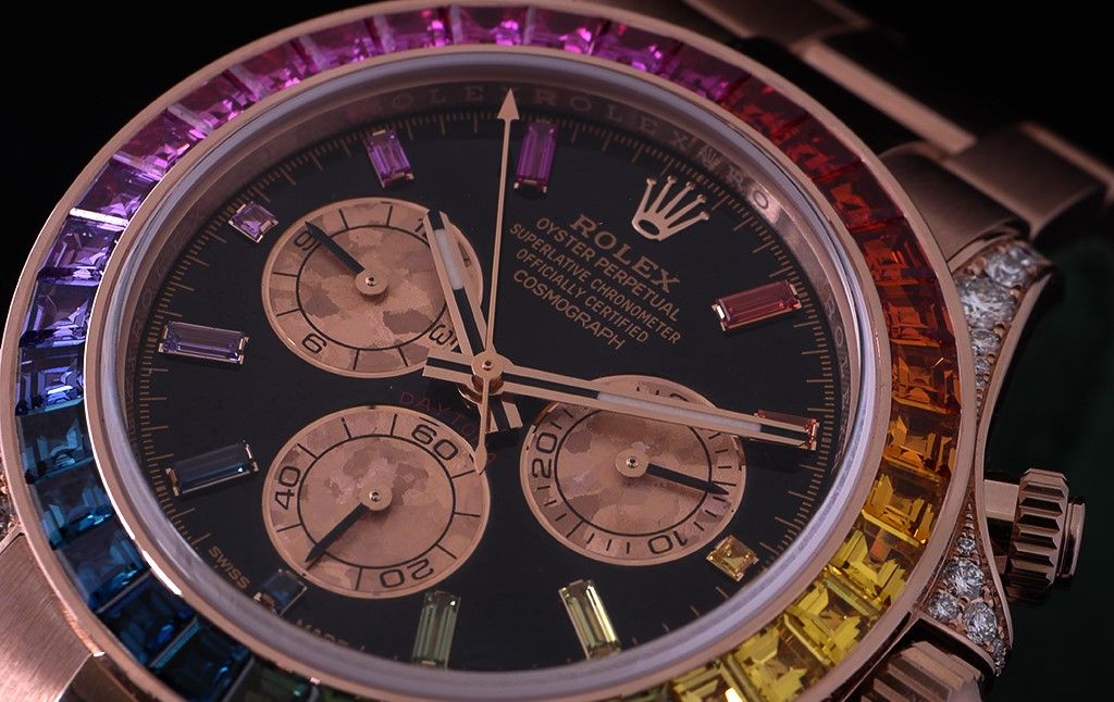Watches That Play Hard To Get: Rolex Daytona Rainbow