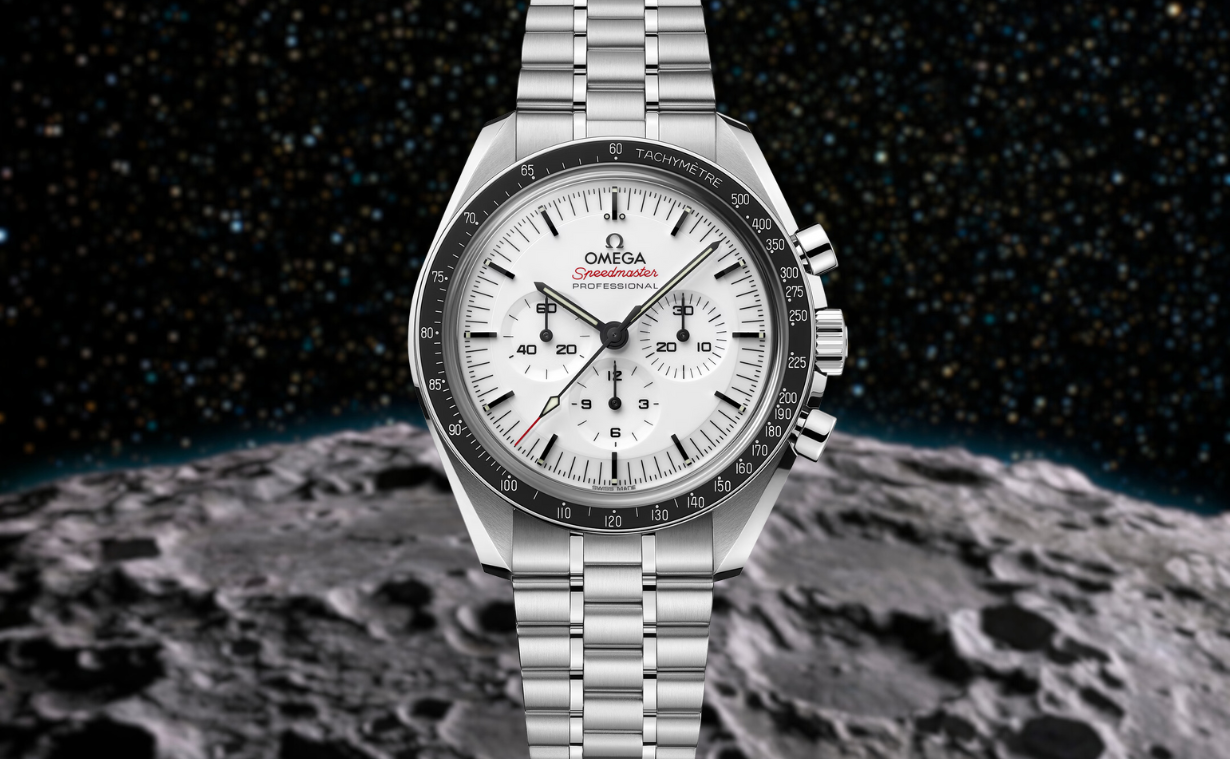 OMEGA's New Speedmaster Just Landed on the Moon - PANDA Style