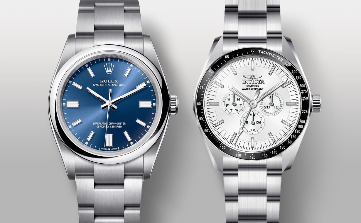 How Do Rolex Watches Compare to Invicta Watches?