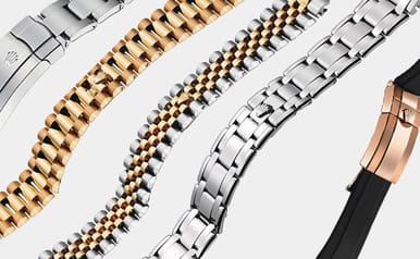 How Many Different Types of Rolex Bracelets Are There?