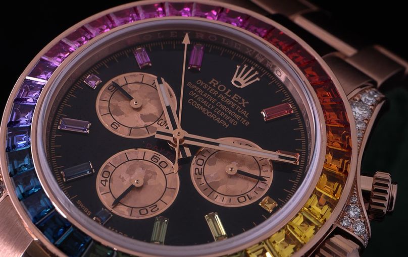 Watches That Play Hard To Get: Rolex Daytona Rainbow
