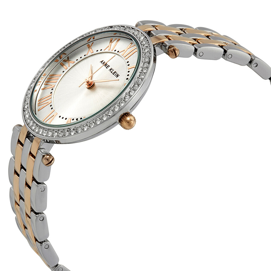 Anne Klein Silver Dial Two-tone Ladies Watch 2231SVRT - Anne Klein ...