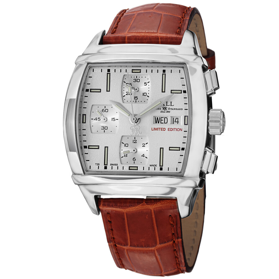 Ball Conductor Automatic Chronograph Silver Dial Men's Watch ...