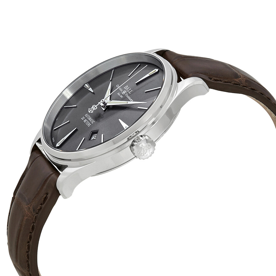 Ball Trainmaster Legend Automatic Grey Dial Men's Watch NM3080D-LJ-GY ...