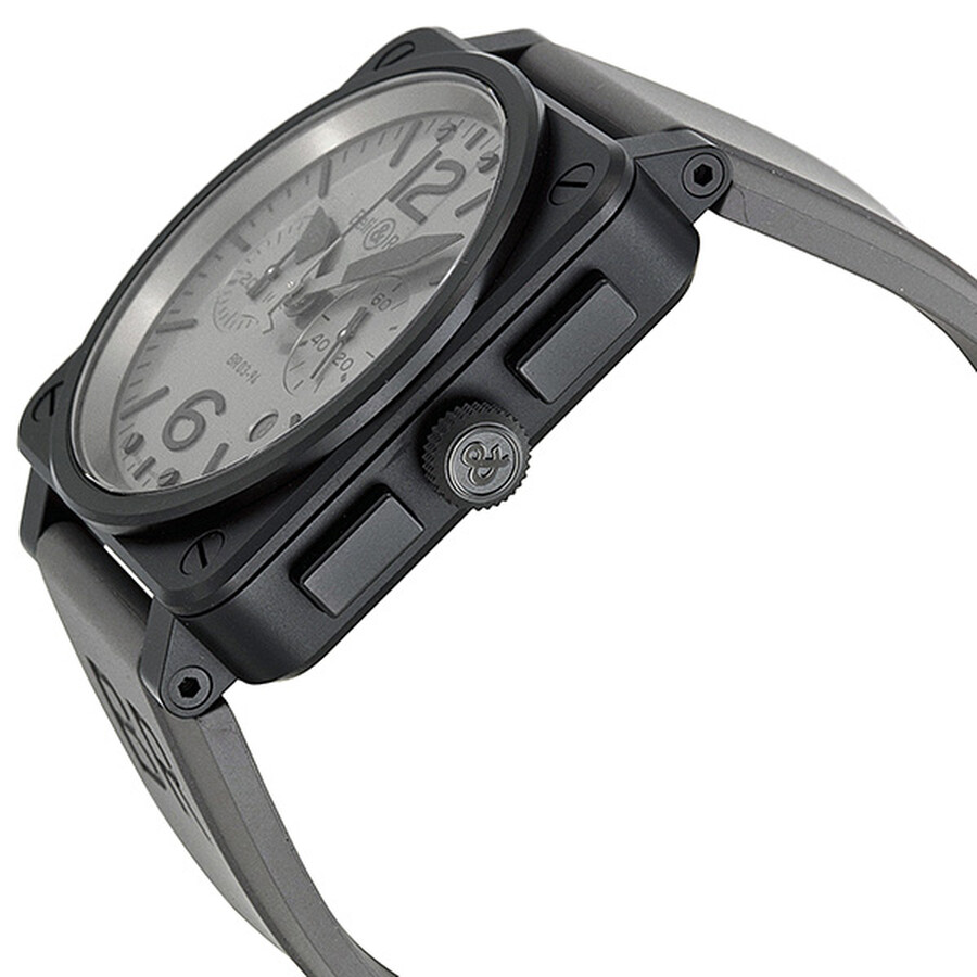 Bell and Ross Commando Automatic Chronograph Dark Grey Men's Watch ...