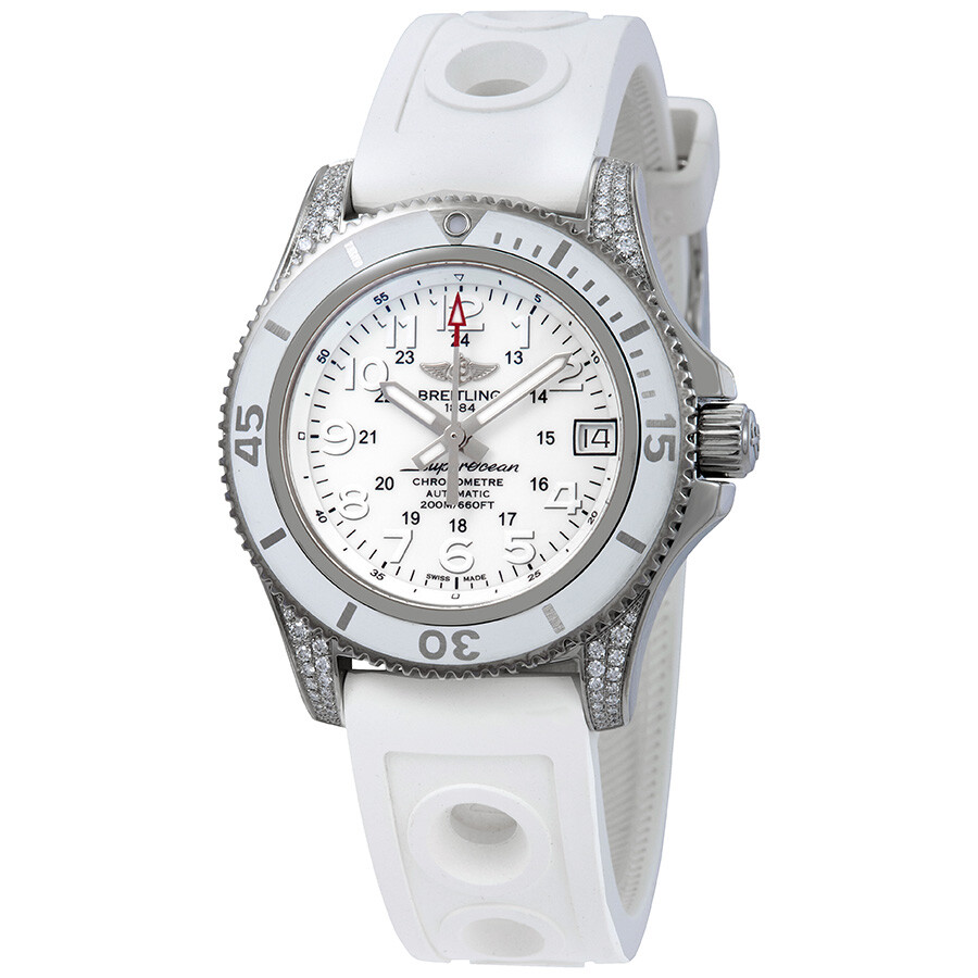 Breitling Superocean II Automatic Chronometer Ladies Watch A1731267 ...