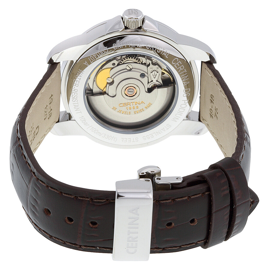Certina DS Podium Automatic Silver Dial Men's Watch C0014071603701 - DS ...