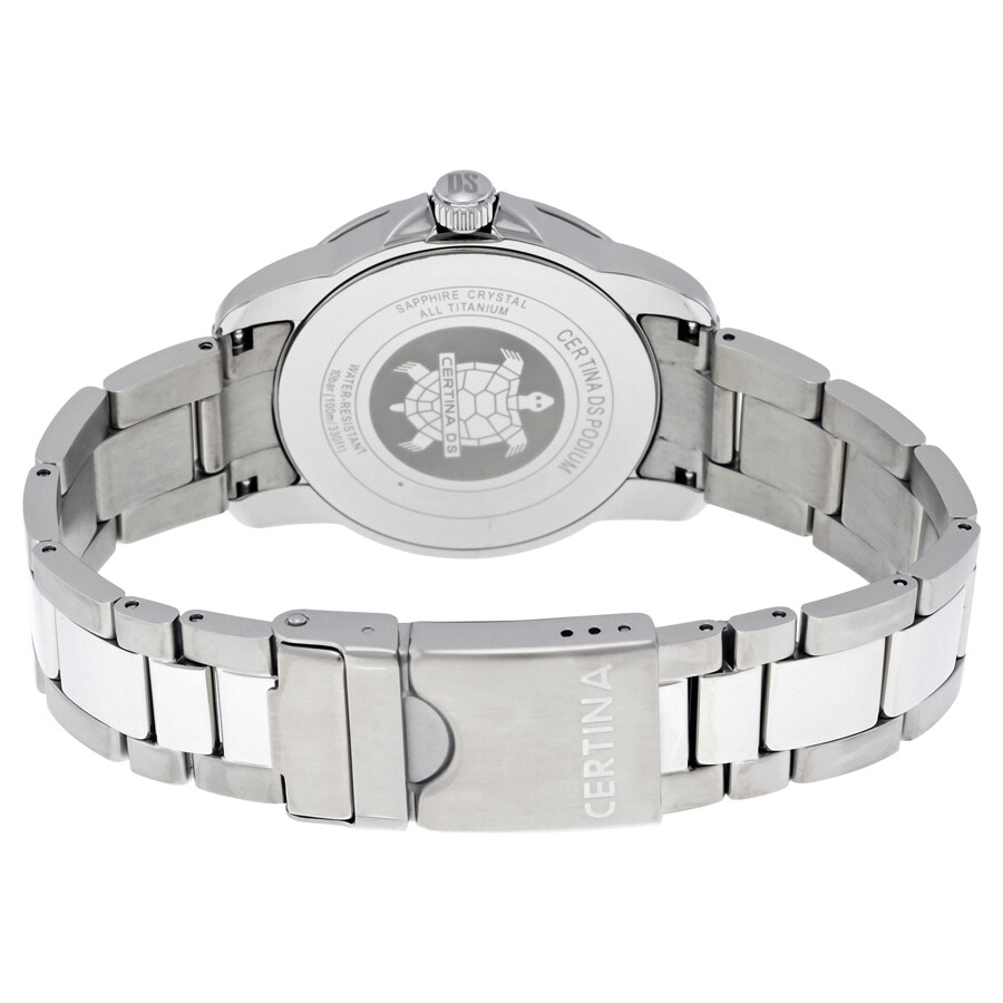 Certina DS Podium Silver Dial Titanium Men's Watch C0014104403700 - DS ...