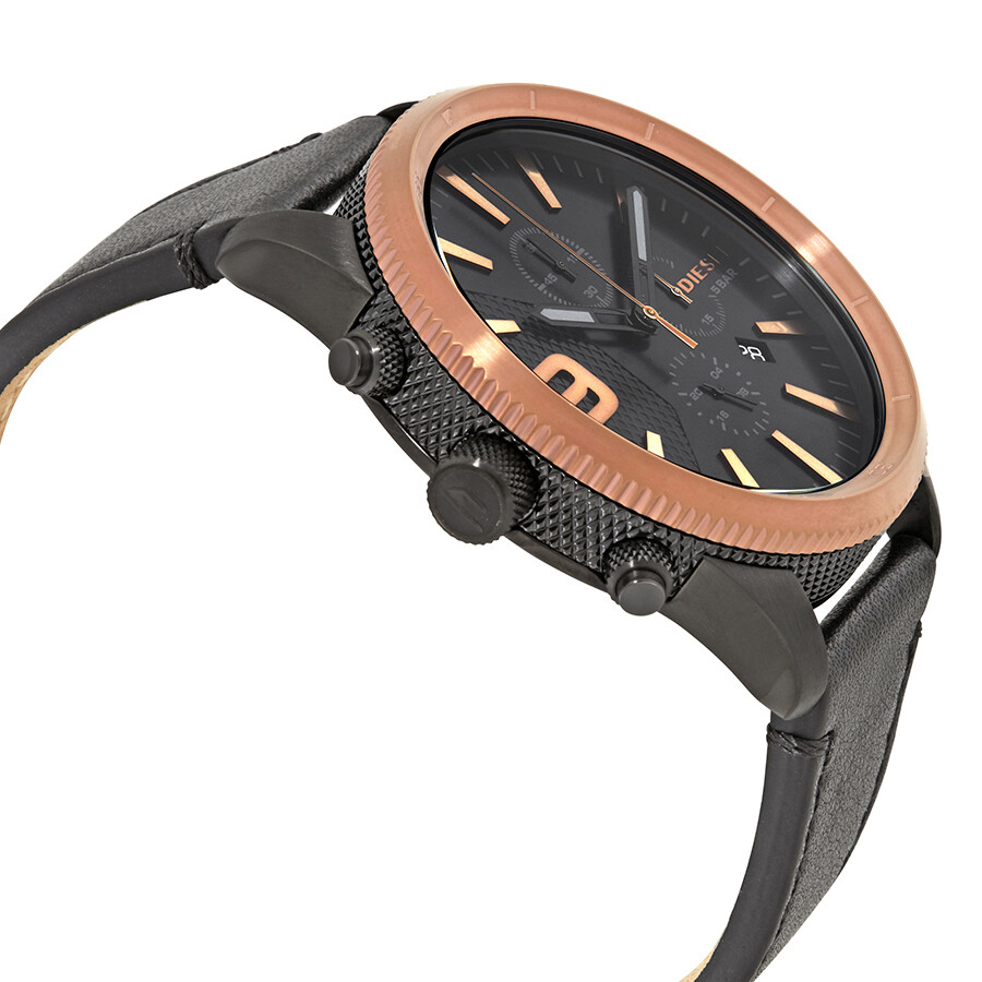 Diesel Rasp Chronograph Black Dial Men's Watch DZ4445 - Diesel ...