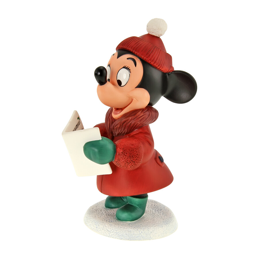 Disney Classics Figurine: Holiday Series Minnie, Model# 41308 ...