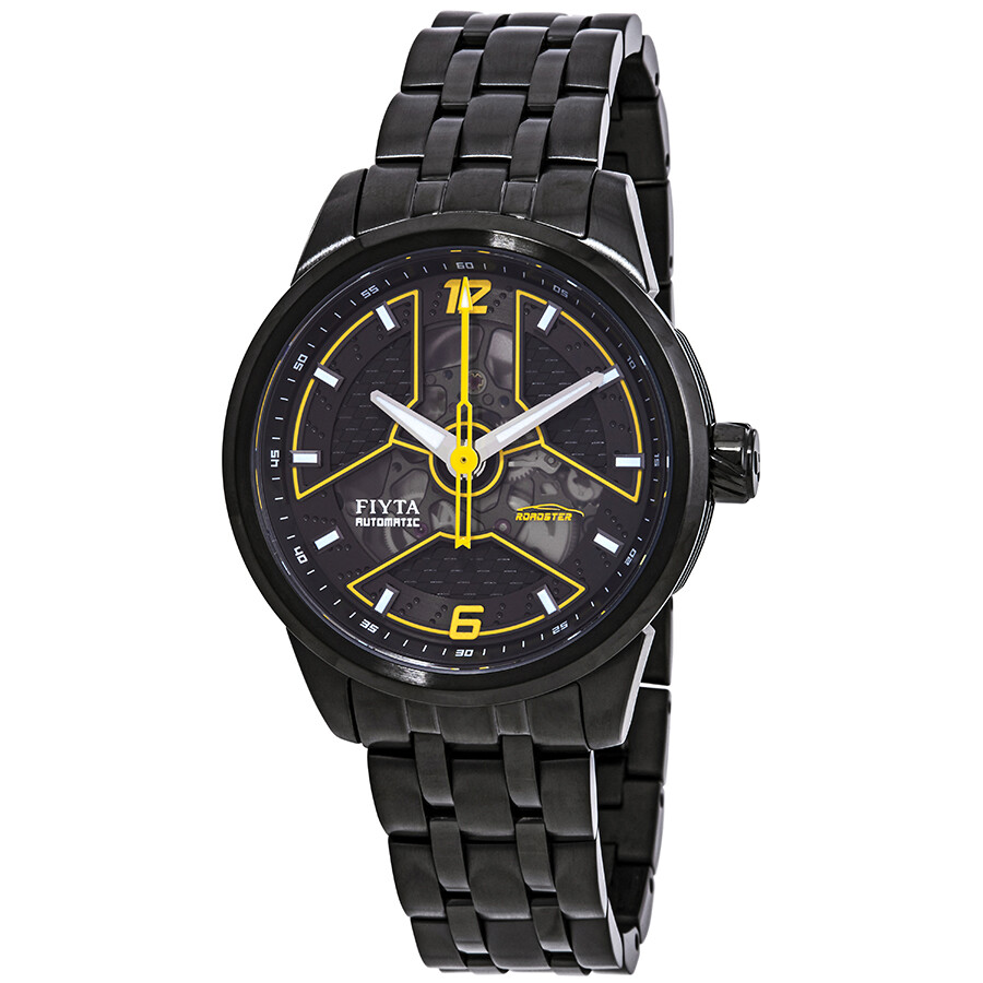 Fiyta Extreme Automatic Black Dial Men's Watch GA866000.BBB - Fiyta ...
