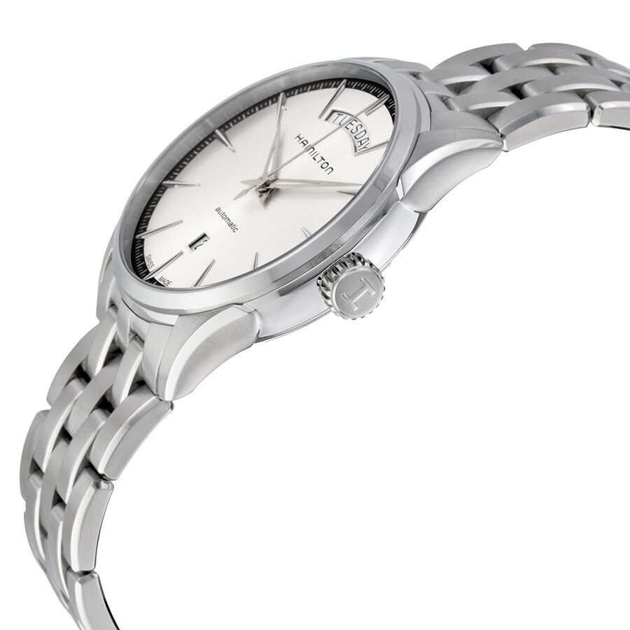 Hamilton Jazzmaster Automatic Silver Dial Stainless Steel Men's Watch ...