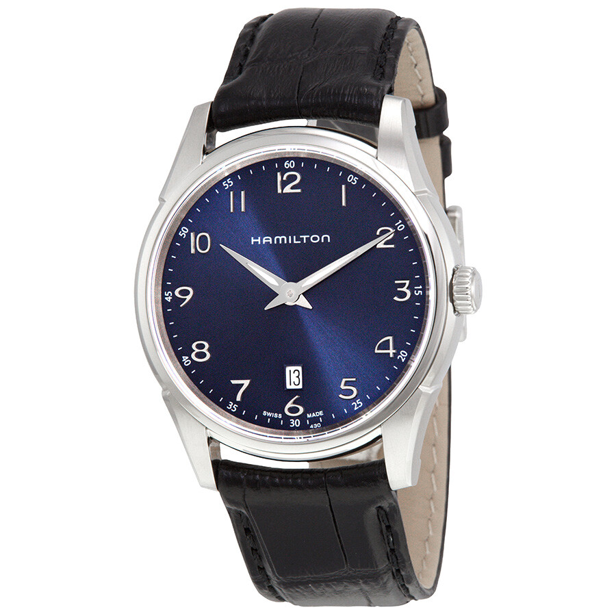 Hamilton Jazzmaster Thinline Blue Dial Men's Watch H38511743 ...