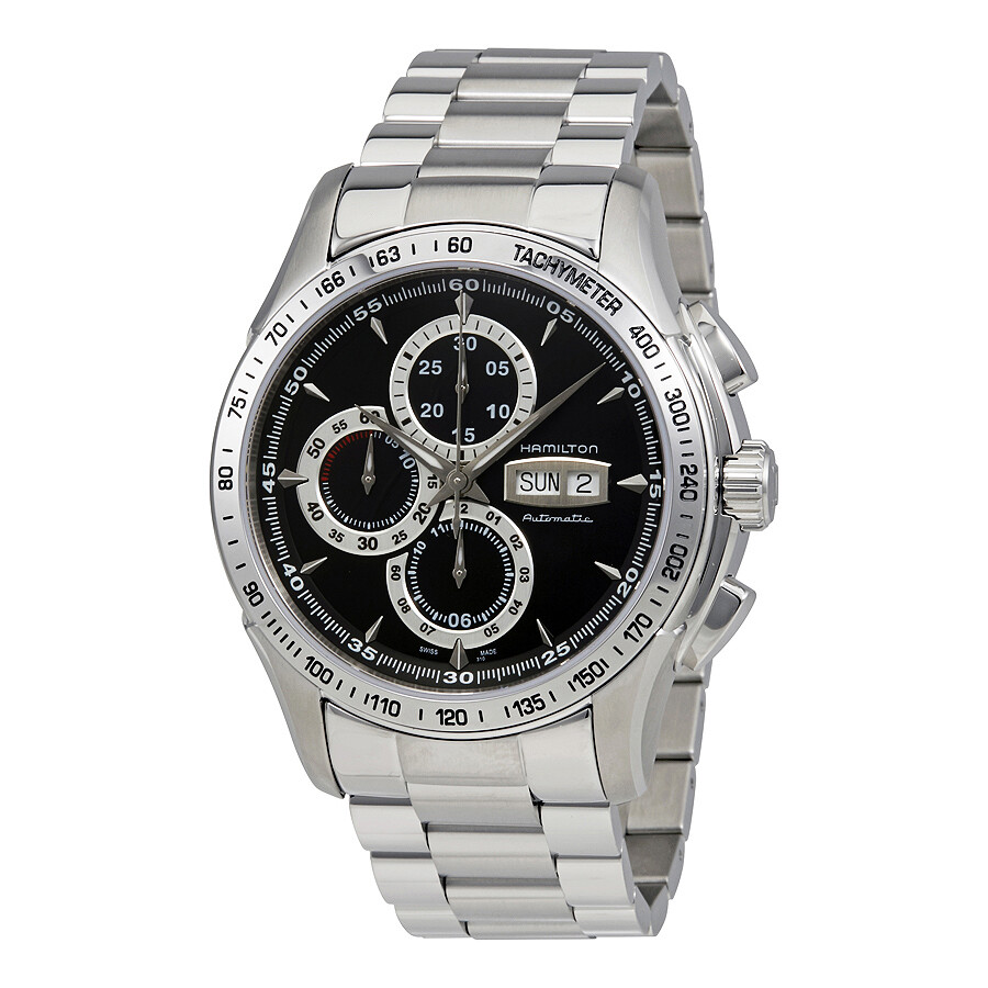 Hamilton Lord Hamilton Black Dial Automatic Chronograph Men's Watch ...