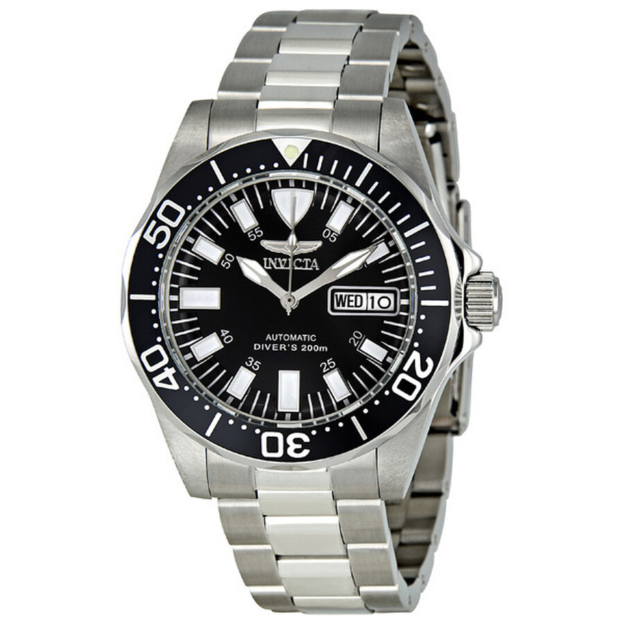 Invicta Signature Automatic Black Dial Men's Watch 7041 - Signature ...