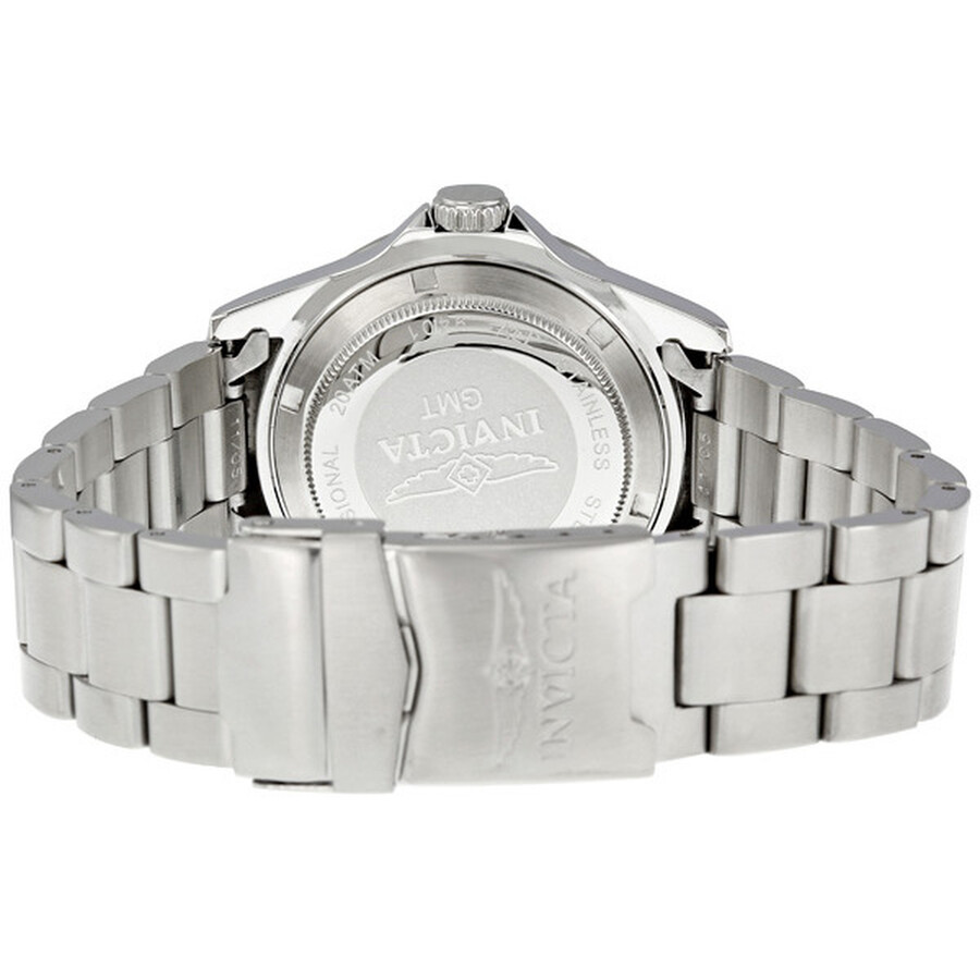 Invicta II Date Master GMT Black Dial Men's Watch 9401 - Invicta II ...