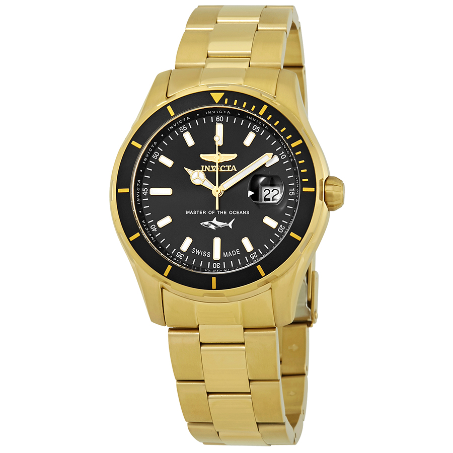 Invicta Pro Diver Master of the Oceans Black Dial Men's Watch 25810 ...