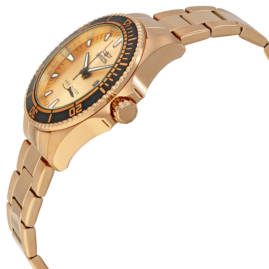 Invicta Pro Diver Rose Gold-Tone Men's Watch 15185 - Pro Diver ...