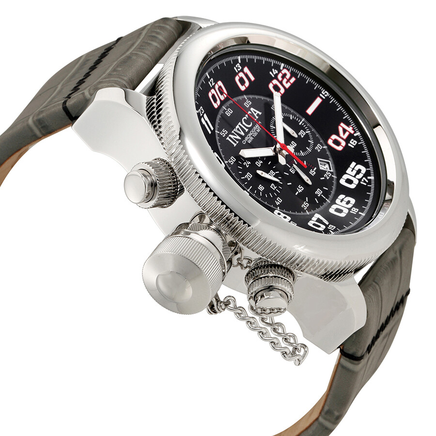 Invicta Russian Diver Chronograph Black Dial Men's Watch 22287 ...