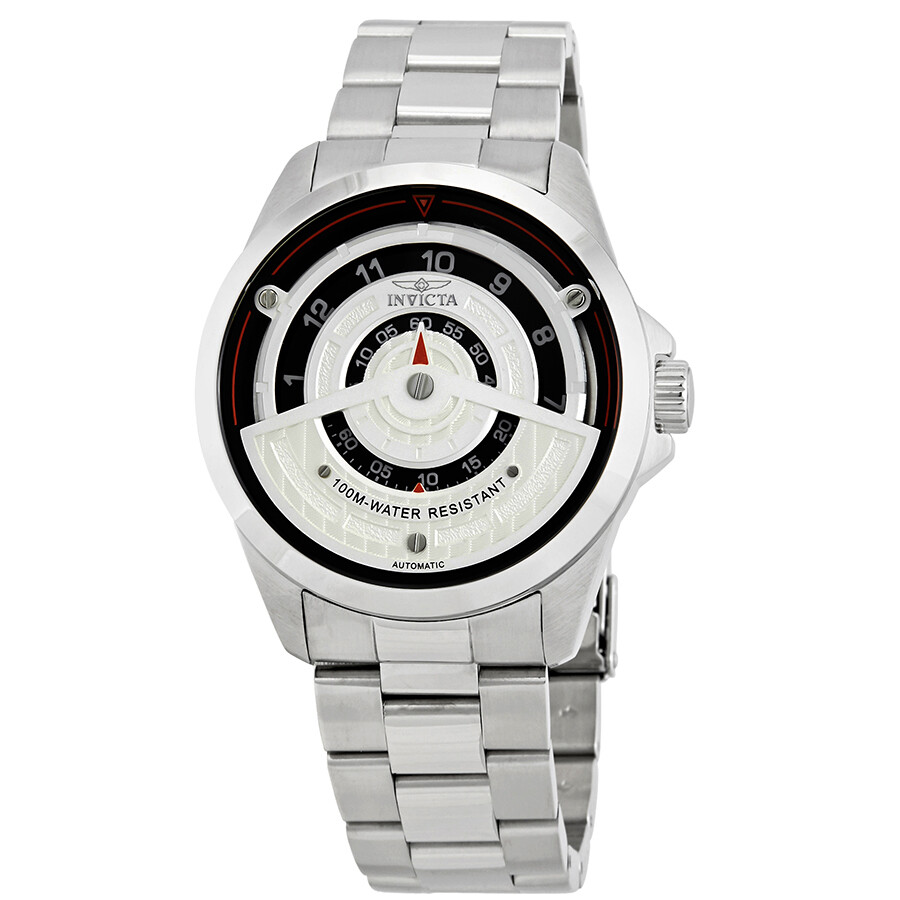 Invicta S1 Rally Automatic Silver Dial Men's Watch 25956 - S1 Rally ...