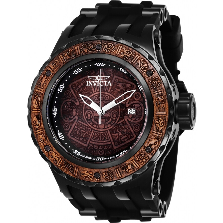 Invicta Subaqua Automatic Brown Wood Dial Men's Watch 26279 - Subaqua ...