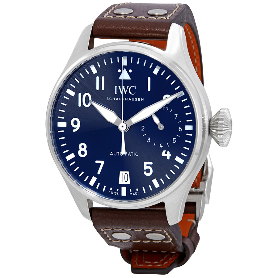 IWC Big Pilot Le Petit Prince Automatic Blue Dial Men's Watch IW501002 ...