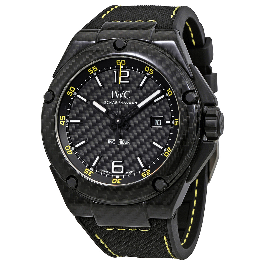 IWC Ingenieur Automatic Carbon Performance Men's Watch IW322401 ...