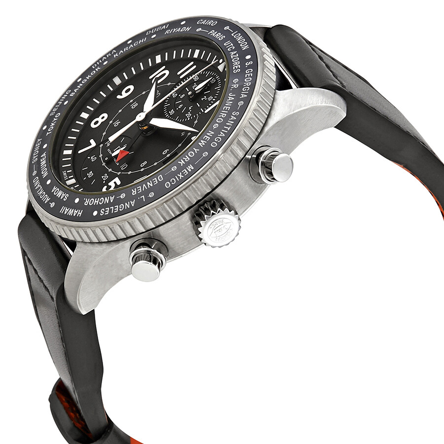 IWC Pilot Black Dial Automatic Men's GMT Watch IW395001 - Pilot - IWC ...