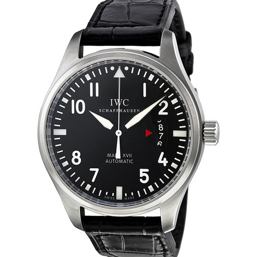 IWC Pilots Mark XVII Black Alligator Men's Watch IW326501 - Pilot - IWC ...