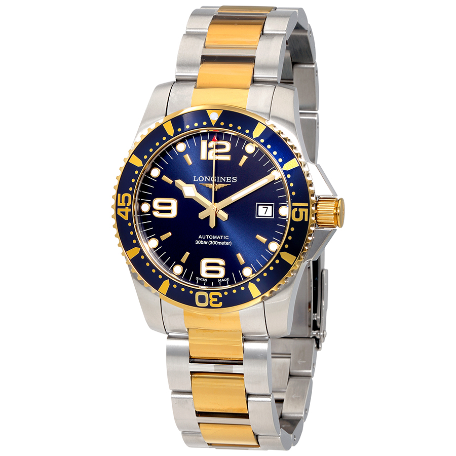 Longines Hydroconquest Automatic Blue Dial Men's Watch L37423967 ...
