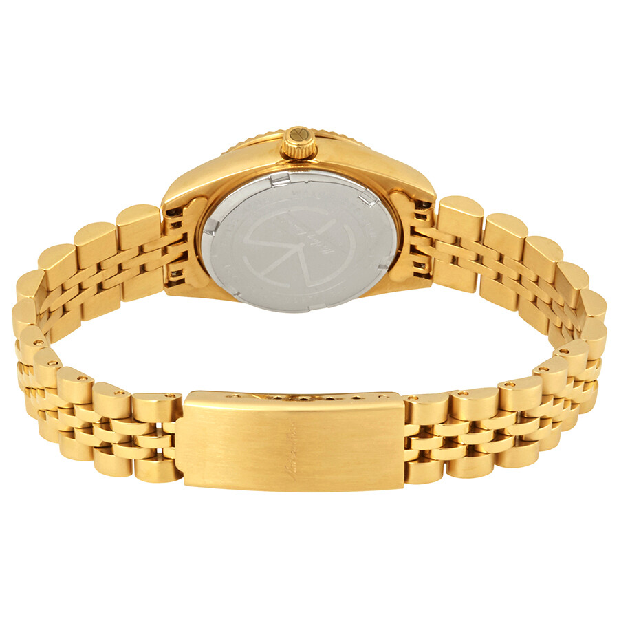 Mathey-Tissot Rolly II Crystal Gold Dial Ladies Watch D710PDI - Mathey ...