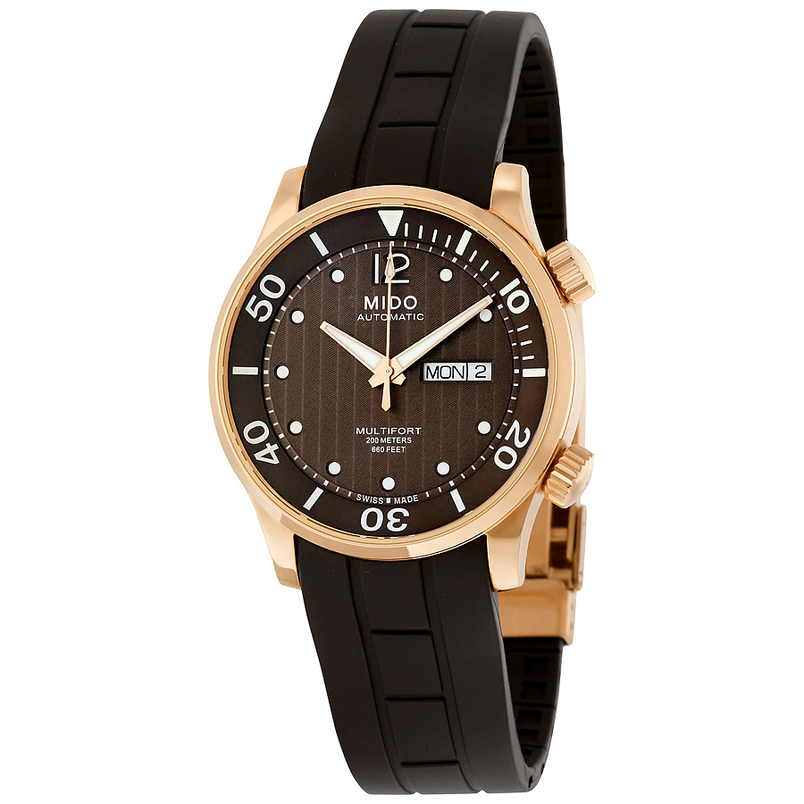 Mido Multifort Automatic Men's Watch M0059303729000 - Multifort - Mido ...