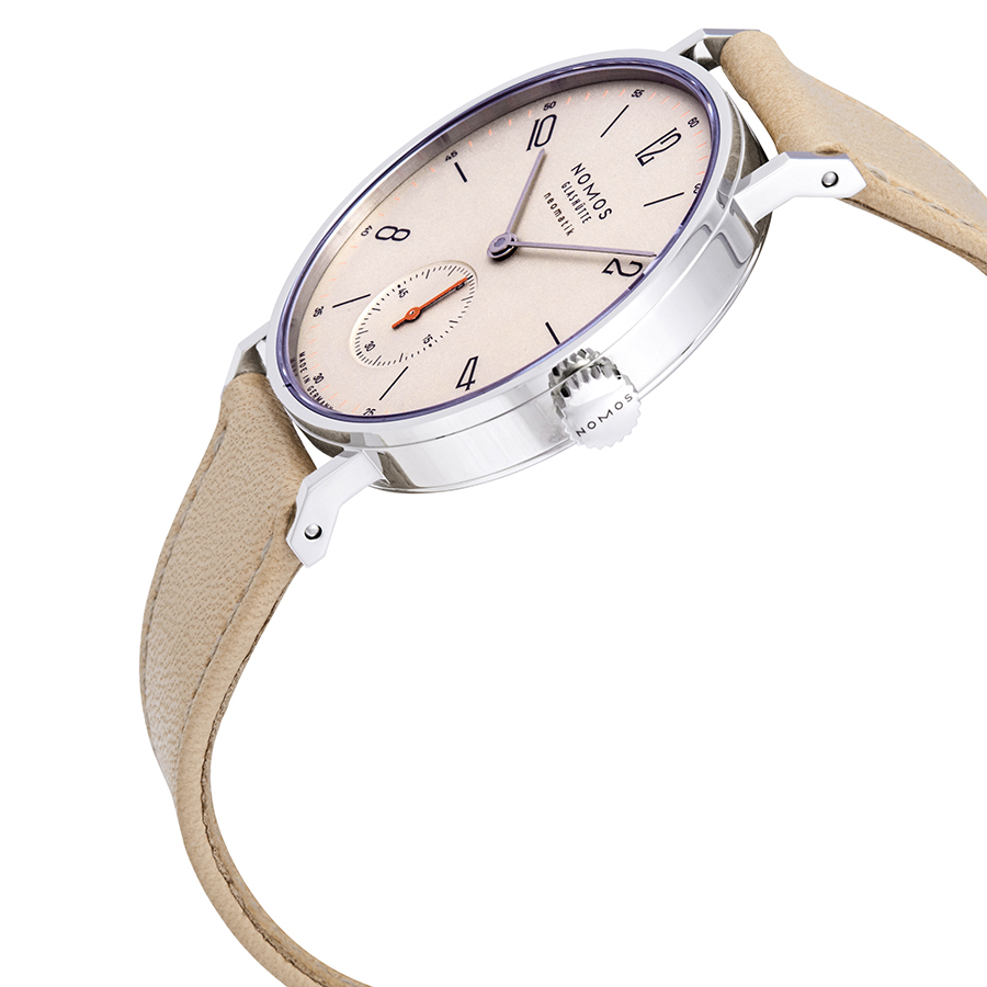 Nomos Tangente Neomatik Automatic Ladies Leather Watch 176 - Tangente ...