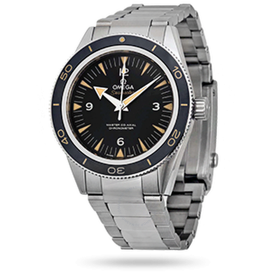 Omega Seamaster 300 Automatic Black Dial Men's Watch 23330412101001 ...