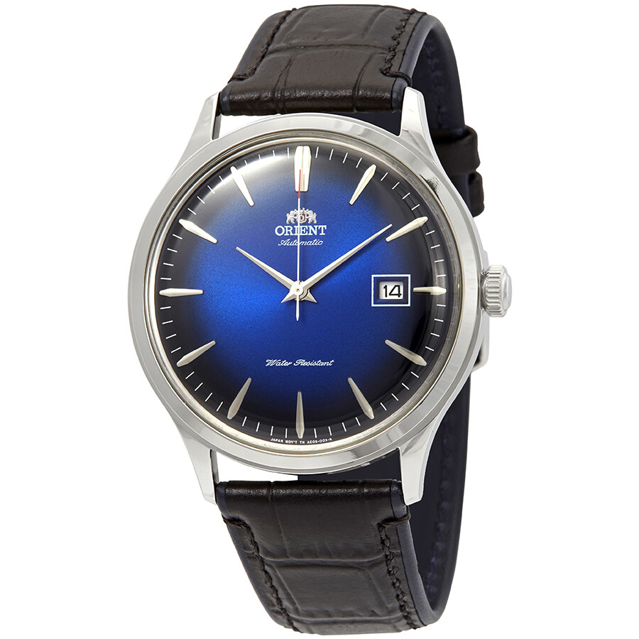Orient Bambino Version 4 Automatic Blue Dial Men's Watch FAC08004D0 ...
