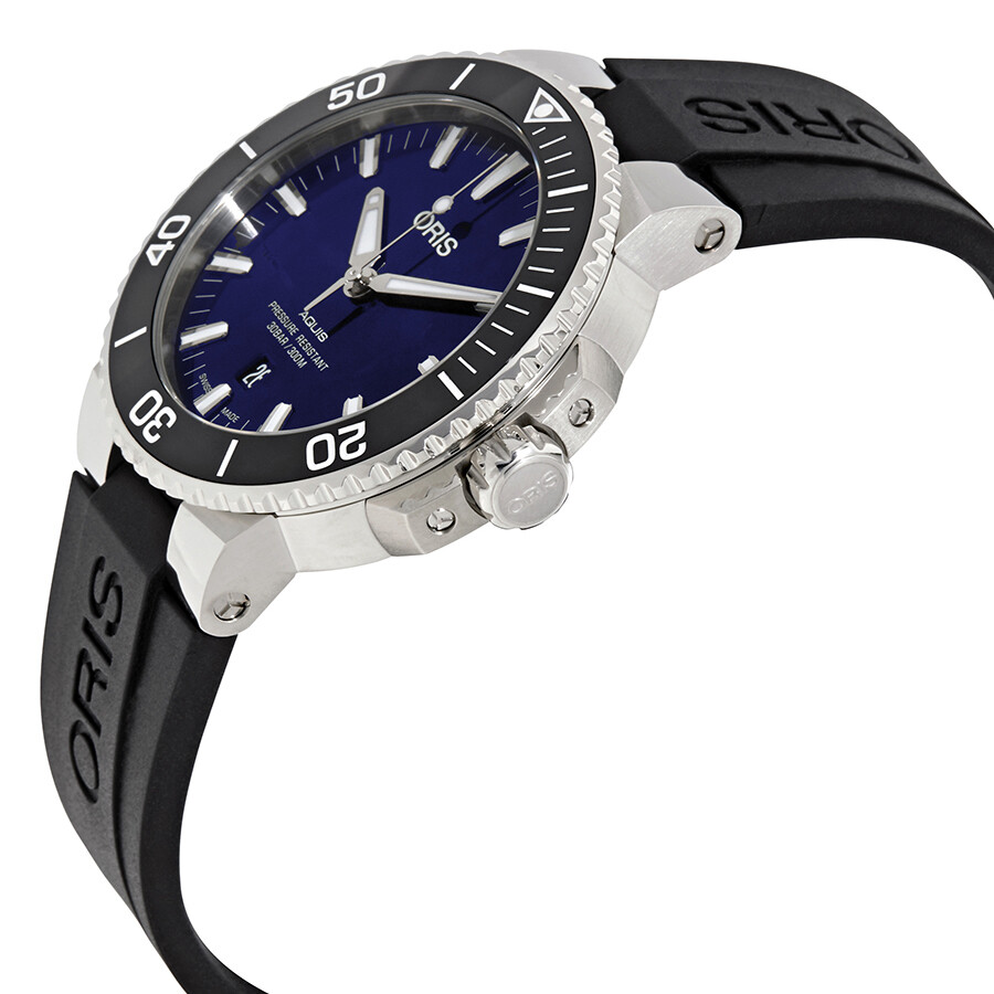 Oris Aquis Automatic Blue Dial Men's Watch 01-733-7730-4135-07-4-24 ...