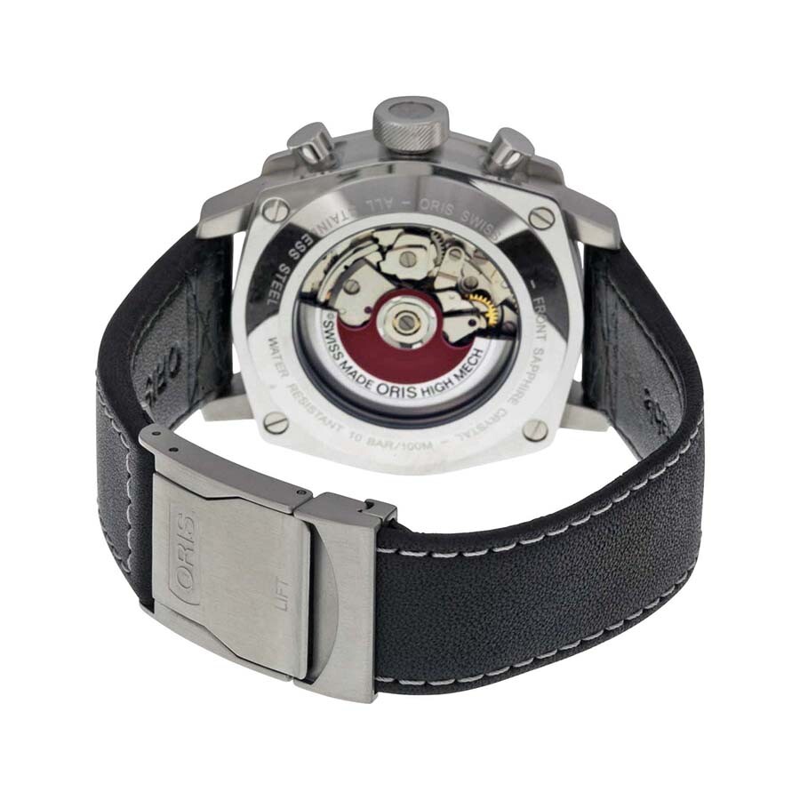 Oris BC4 Chronograph Automatic Black Dial Men's Watch 674-7616-4154LS ...