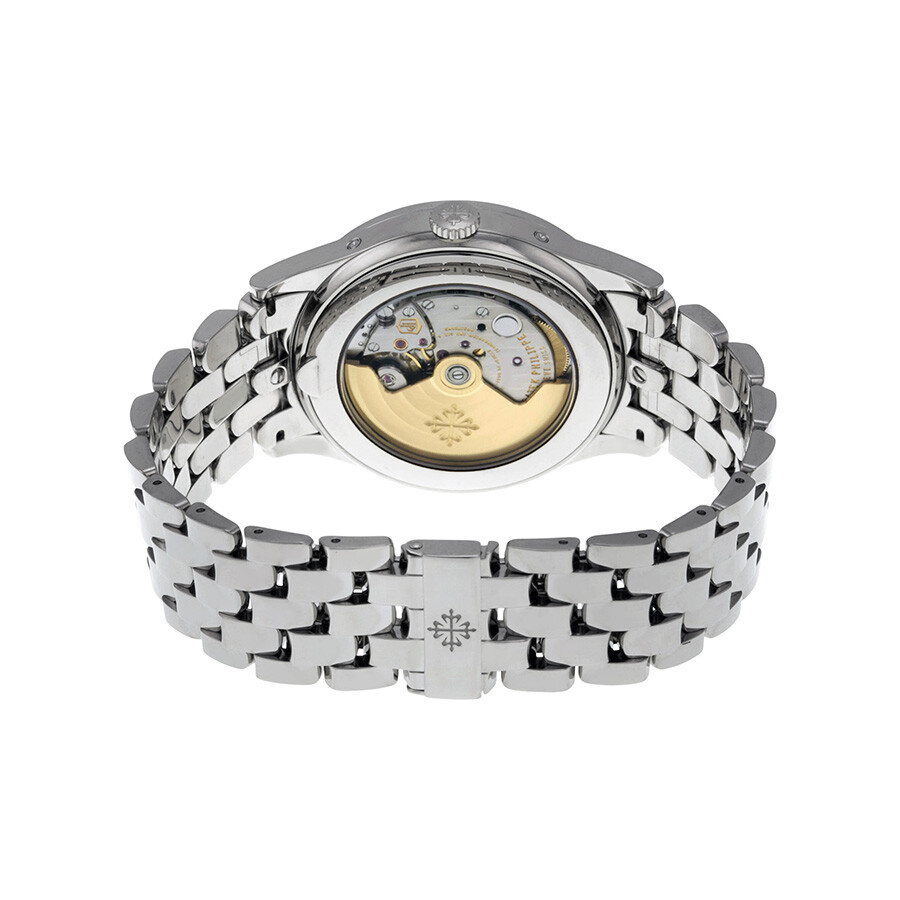 Patek Philippe Complications Silvery Opaline Dial White Gold Men's ...