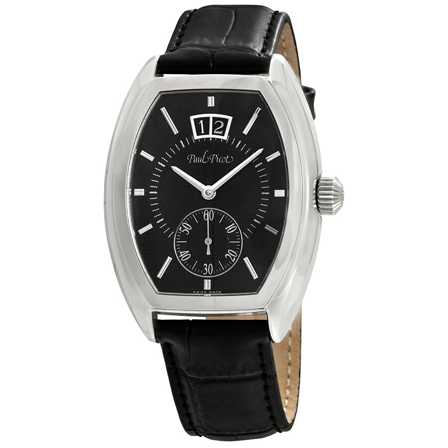 Paul Picot Firshire Automatic Black Dial Watch P4093.20.371 - Paul ...