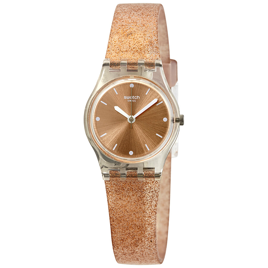 Swatch Pinkindescent Too Rose Gold Dial Ladies Watch LK354D - Swatch ...