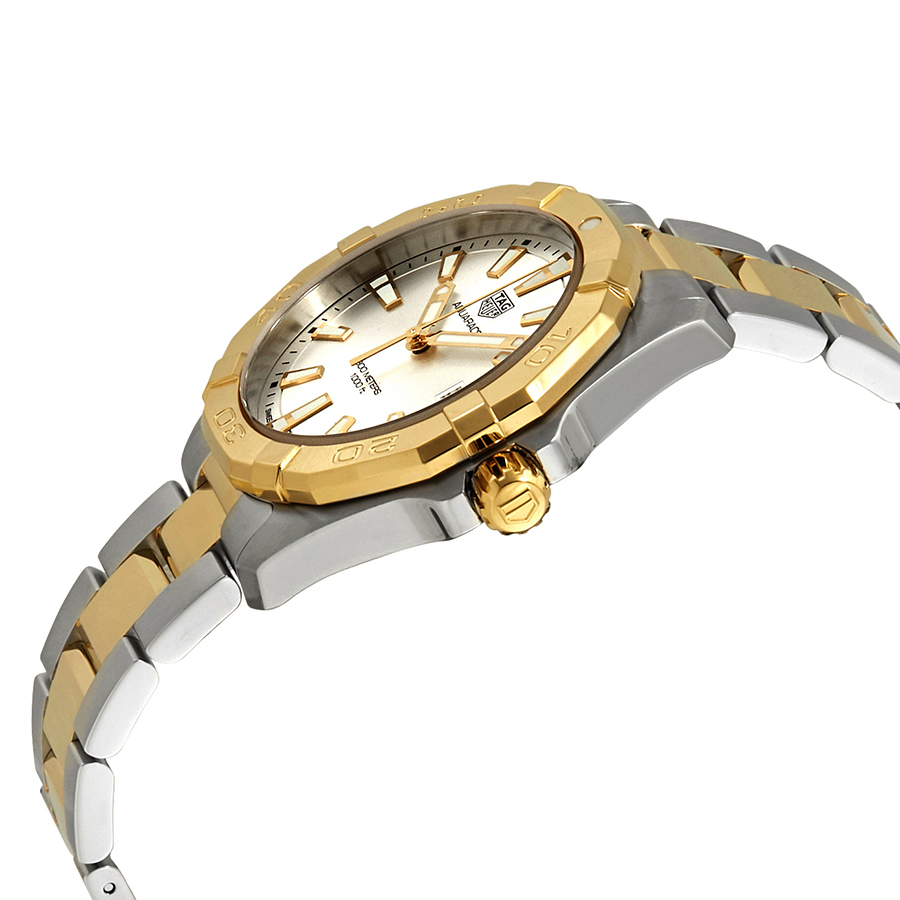 Tag Heuer Aquaracer Silver Brushed Dial Men's Watch WBD1120.BB0930 ...