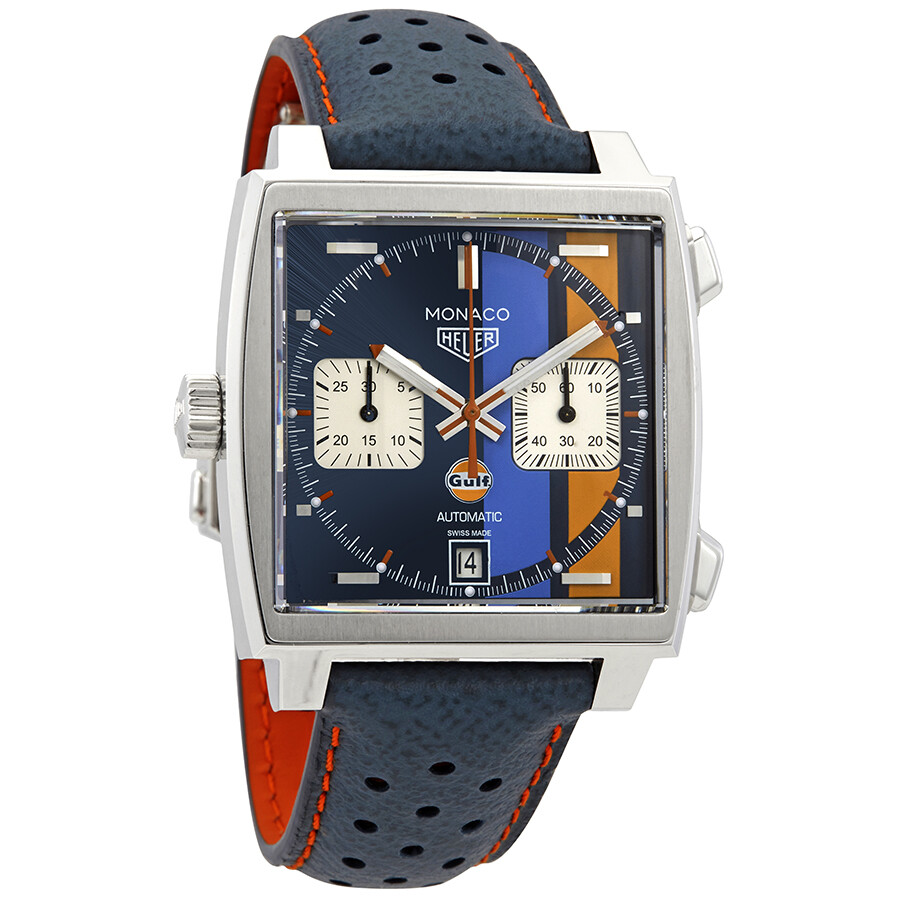 Tag Heuer Monaco Gulf 2018 Chronograph Automatic Men's Watch CAW211R ...