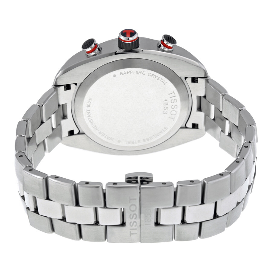 Tissot PRS 330 Chronograph Silver Dial Stainless Steel Men's Watch ...